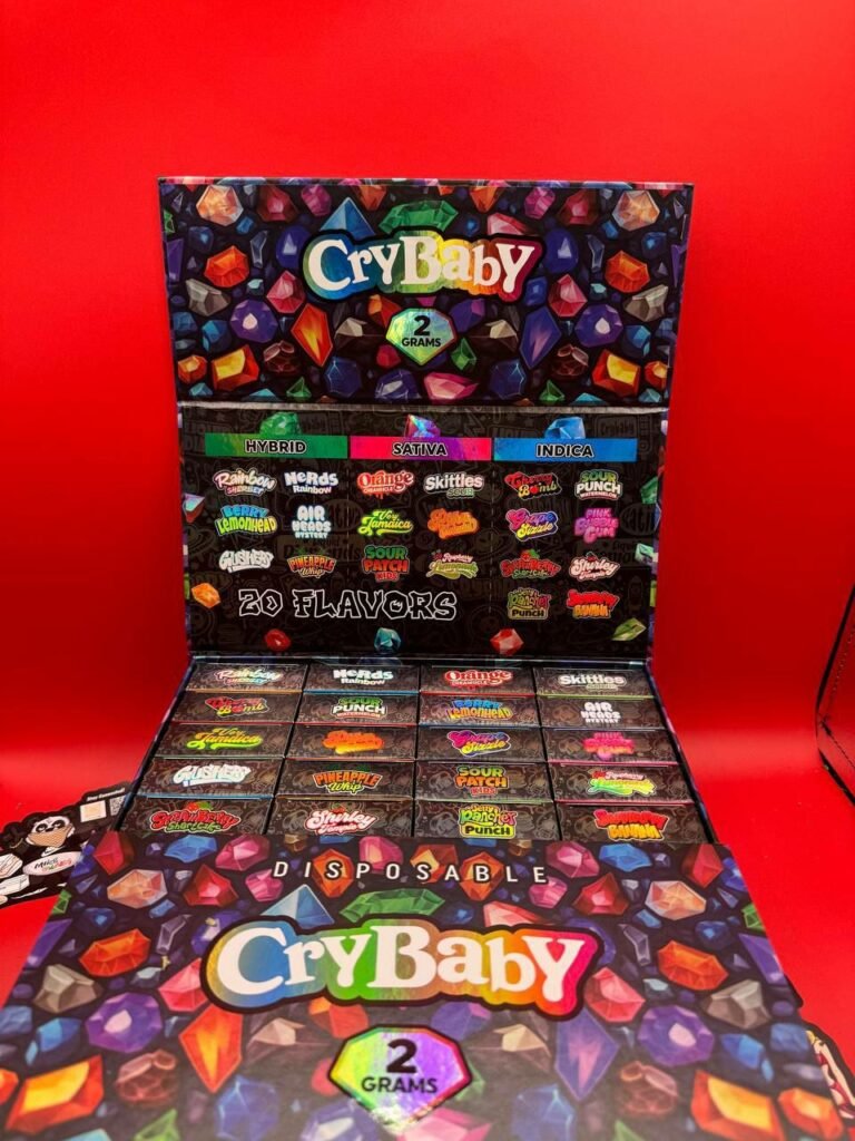 Crybaby Disposable All Flavors (50 PACKS) - Crybaby Cart